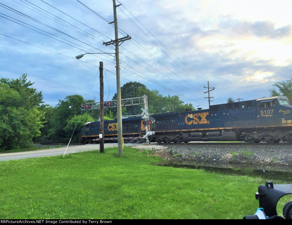 csx 5326, CSX 5107 (The W. Thomas Rice Special)